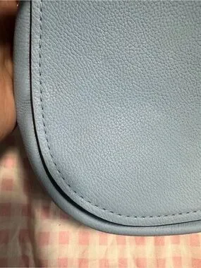 Bags | Kate Spade Kayla Pebbled Leather Saddle Bag In The Color Montauk ...